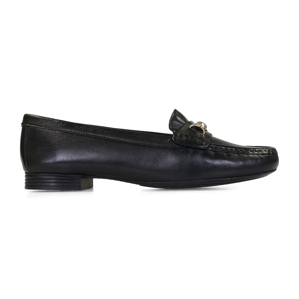 Essential Comfort Flats CAMERON - Black Leather – Van-Dal Shoes